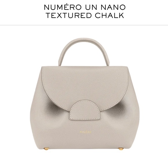 Polene | Bags | Polene Numero Un Nano In Textured Chalk | Poshmark